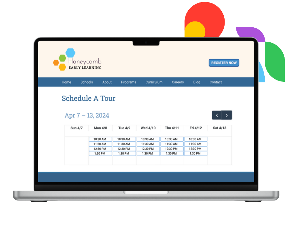 Tour Scheduling Software for Childcare Centers | LineLeader