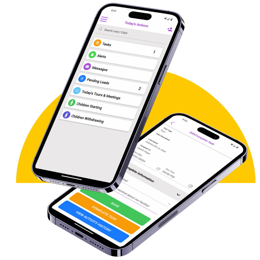 Childcare Mobile App for Easy Enrollment | LineLeader