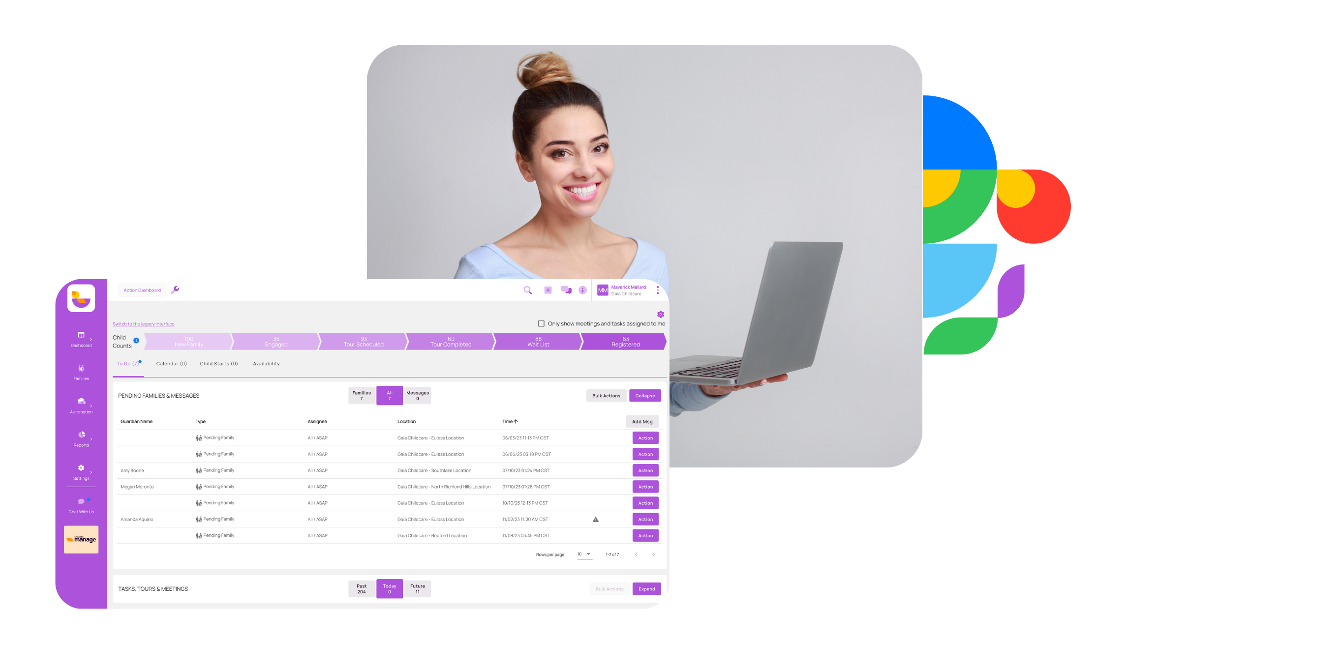 Standardized Process for Childcare Enrollment | LineLeader